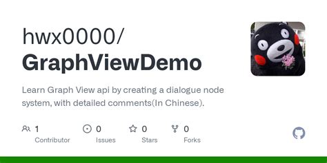 GitHub Hwx0000 GraphViewDemo Learn Graph View Api By Creating A Dialogue Node System With