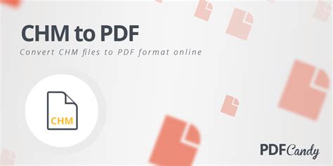 chm 转 pdf：在线快速把 chm 转为 pdf