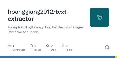 Github Hoanggiang2912text Extractor A Simple Gui Python App To Extract Text From Images