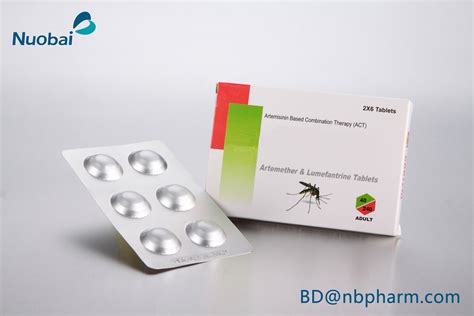Artemether And Lumefantrine Tablet Cphi Online