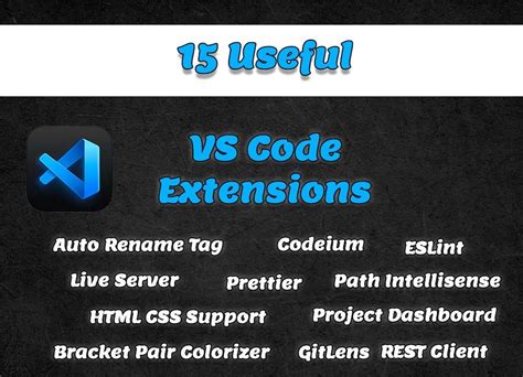 Useful Vs Code Extensions For Frontend Developers By Furkan