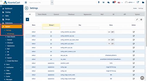 How To Configure Your Store With Abantecart Settings