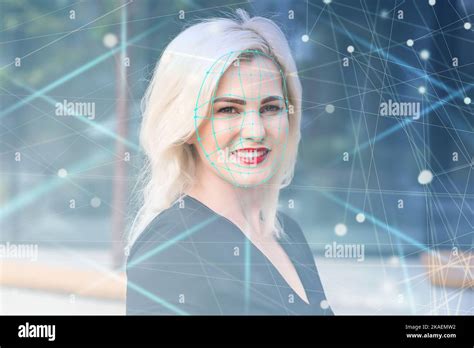 Future Face Detection Biometric Facial Recognition Id Information