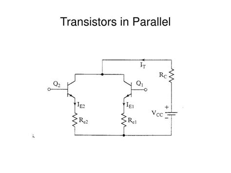 PPT Transistors In Parallel PowerPoint Presentation Free Download ID 1708101