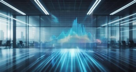 Premium Photo Future Tech Data Visualization In A Modern Office