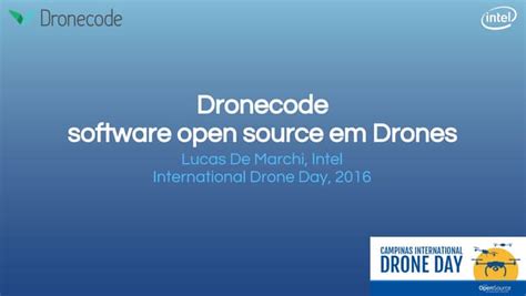 Dronecode Software Open Source Em Drones Pdf