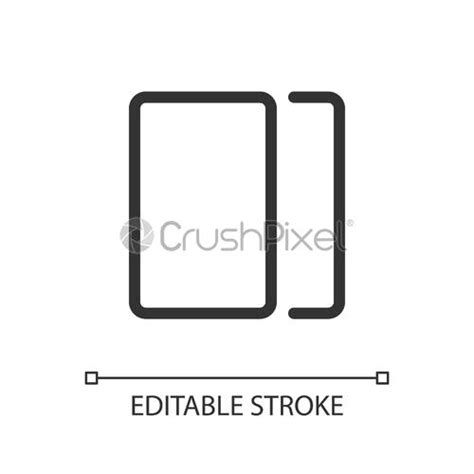 Overlay Pixel Perfect Linear Ui Icon Stock Vector 5343950 Crushpixel