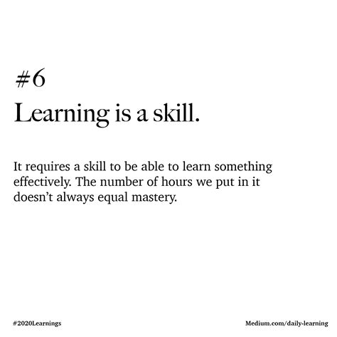 2020 Learnings Visual Version Daily Learning Medium