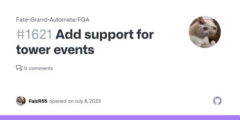 Add Support For Tower Events · Issue 1621 · Fate Grand Automatafga