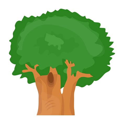 Flat Tree Icon Vector Art At Vecteezy
