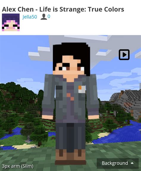 No Spoilers Made Alex Chen As A Minecraft Skin Too Lifeisstrange