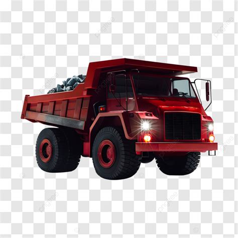 Dump Truck Unloading Side 3d Dump Truck Unloading 3d Dump Truck Dump