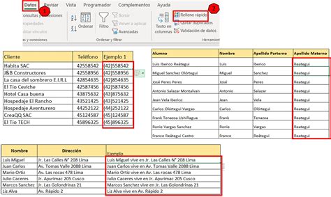 Como Utilizar El Relleno Rapido En Excel Eroppa
