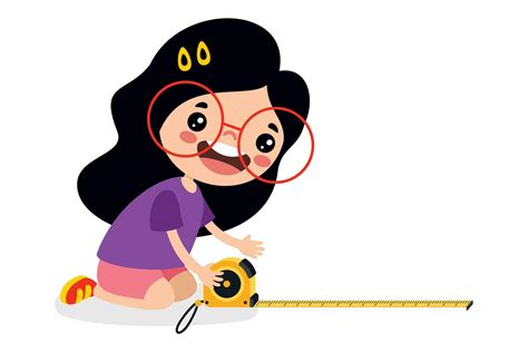 Cartoon Student Using Tape Measure 26782278 Vector Art At Vecteezy