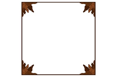 Tree Trunk Ornament Frame Border For Decoration Nature Theme 41503956 Vector Art At Vecteezy