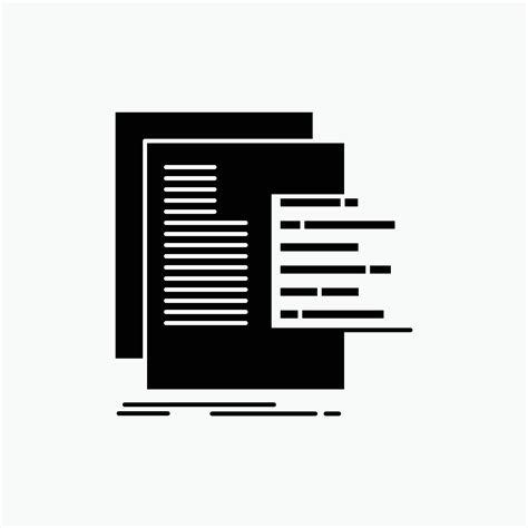 Chart Data Graph Reports Valuation Glyph Icon Vector Isolated Illustration 13157529 Vector