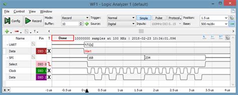Capturing Both Uart And Spi Data On Analog Discovery 2 Test And
