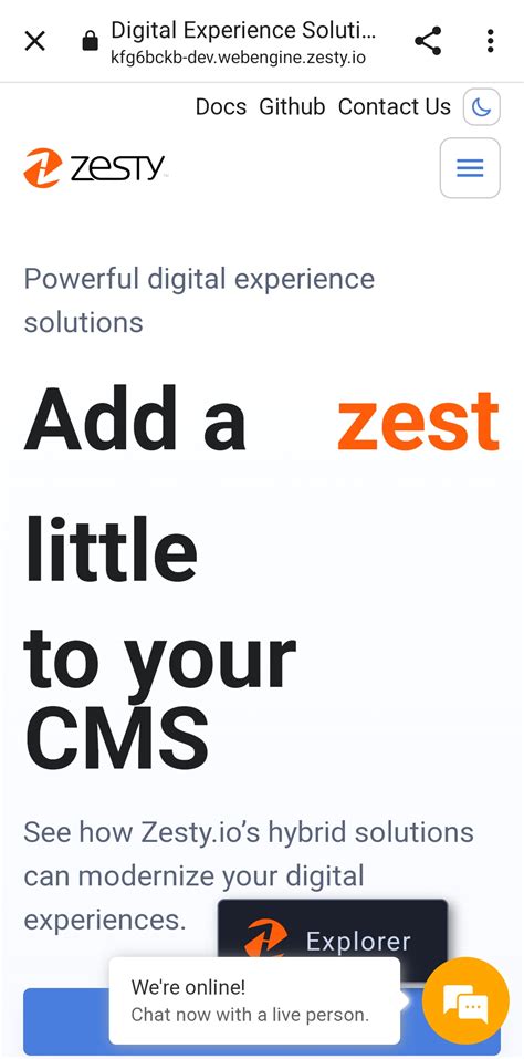 Mobile Solutions Page Fix Header · Issue 200 · Zesty Iowebsite