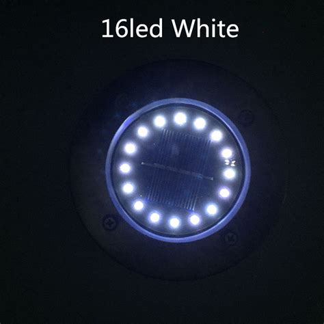 Solar Ground Lights 16 Led Solar Garden Lights Out Grandado