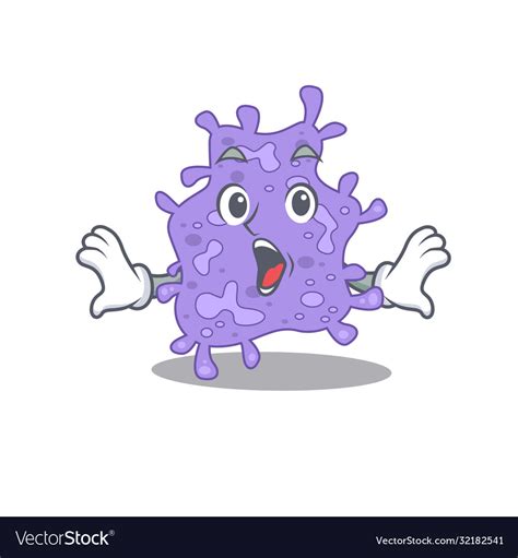 Cartoon Design Style Staphylococcus Aureus Has Vector Image