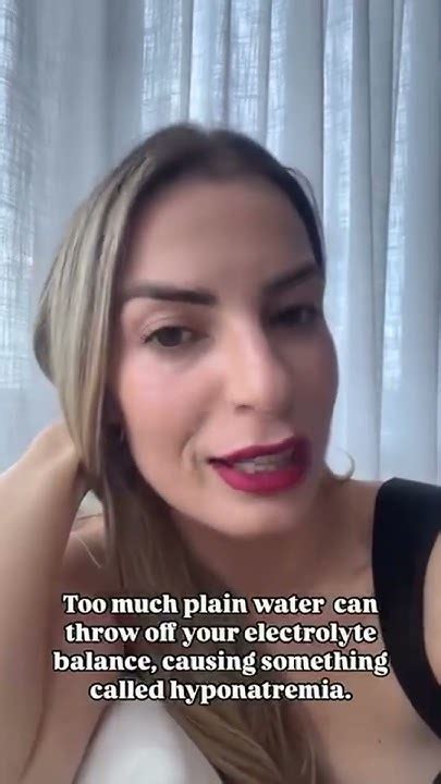 Staying Hydrated Is Essential But Did You Know That Overhydration Can