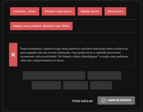 [dúvida] dúvida no exercício html e css responsividade com mobile