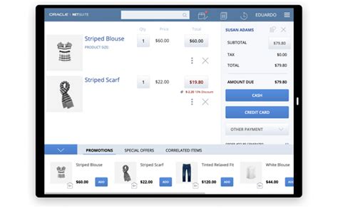 Netsuite Suitecommerce Instore Point Of Sale Solution Pos Netsuite