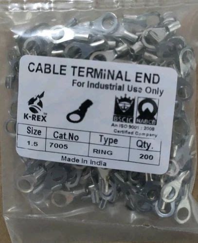 Copper Ring Lugs Copper Ring Type Cable Lugs Trader Wholesaler