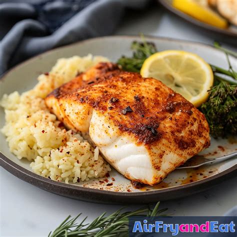 Air Fryer Halibut Easy And Delicious Recipe Airfryandeat