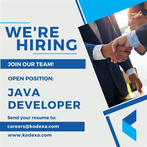 Kodexa On Linkedin Javadevelopers Javadevelopment Javadeveloperjobs