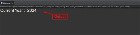 How To Get A Current Year In Java Liberian Geek