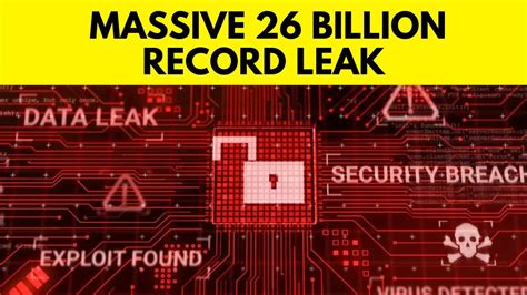 Massive Data Leak Of 26 Billion Records From Sites Like Twitter
