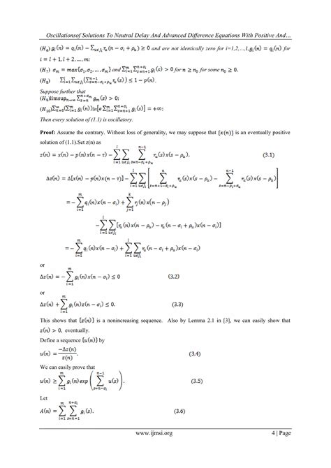 Oscillation Of Solutions To Neutral Delay And Advanced Difference Equations With Positive And