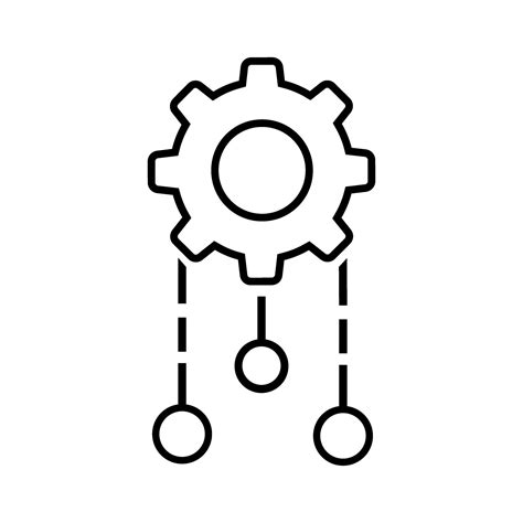 Cloud Api Vector Icon Software Integration Illustration Sign
