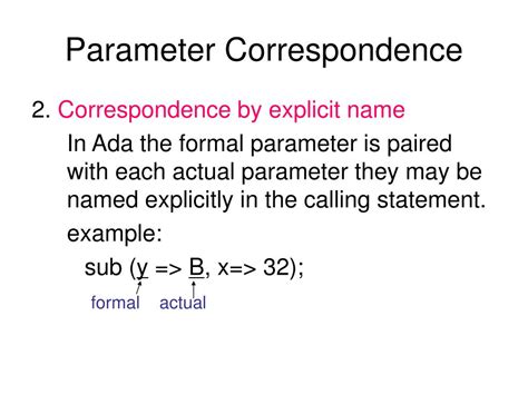 Ppt Ch9 Parameter Passing Powerpoint Presentation Free Download