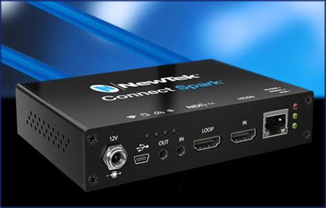 NewTek Connect Spark Bring Video Into Your NDI Workflows Videolink NewTek Elite Partner