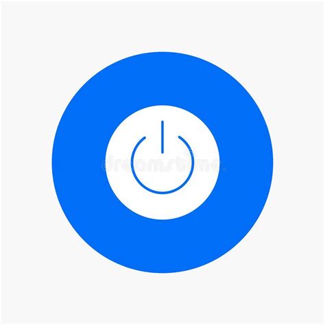 Interface On Power Ui User Stock Vector Illustration Of Blue