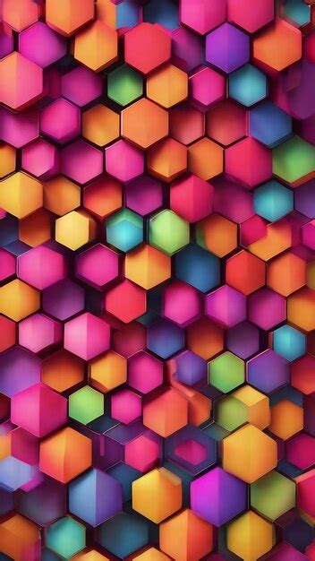 premium ai image abstract geometric colored background based on a