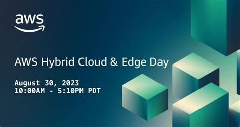 James Radtke On Linkedin Aws Hybrid Cloud And Edge Day 2023 Aws Wherever You Need It In The