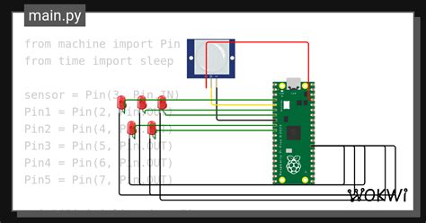 Sensor Pirc V Wokwi ESP32 STM32 Arduino Simulator