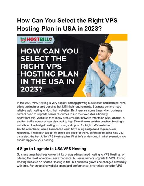 ppt how can you select the right vps hosting plan in 2023 powerpoint