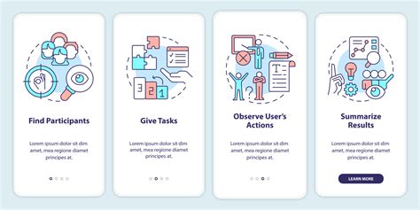 Usability Testing Plan Onboarding Mobile App Screen Ux Research