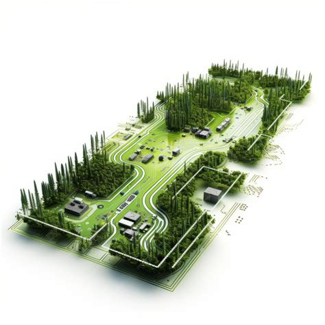 Premium Photo Mapping The Path A Circuit Board Journey Through The