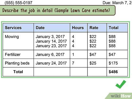 Ways To Write An Estimate WikiHow