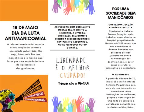 Dia Da Luta Antimanicomial Uma Data De Resistência Pela Liberdade