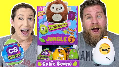 Cutie Beans Series 1 Box Clippable Collectible Plush Cuties Youtube