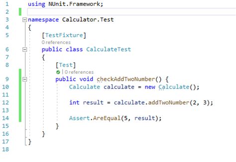 Unit Testing With NUnit In Net Core