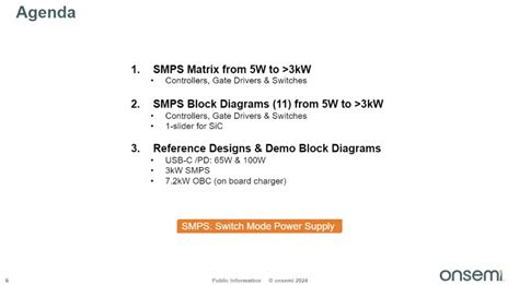 Webinar Onsemi Easy To Use Switch Mode Power Supply Matrix Discrete Semiconductor Products