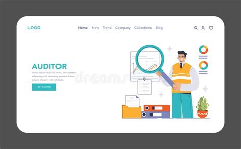 Auditor Concept Flat Vector Illustration Stock Vector Illustration Of Auditor Diligence
