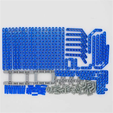 ₩25643에서 블록 Moc 기술 부품 벽돌 핀 리프트 암 스터드 스터드 빔 액슬 커넥터 패널 기어 자동차 로봇 장난감 마인드
